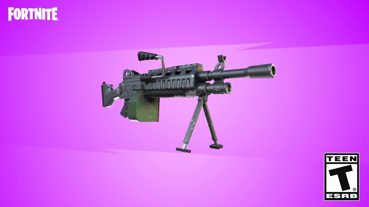 Fortnite Made This LMG into a SHOTGUN! (OP) - YouTube