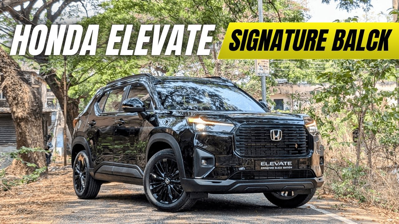 Honda Elevate Signature Black🖤 - Rugged Elevate Is Here! | MotoRush ...
