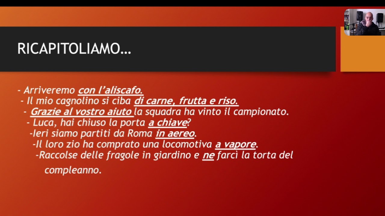 COMPLEMENTO DI MEZZO - REGOLE ED ESEMPI - YouTube