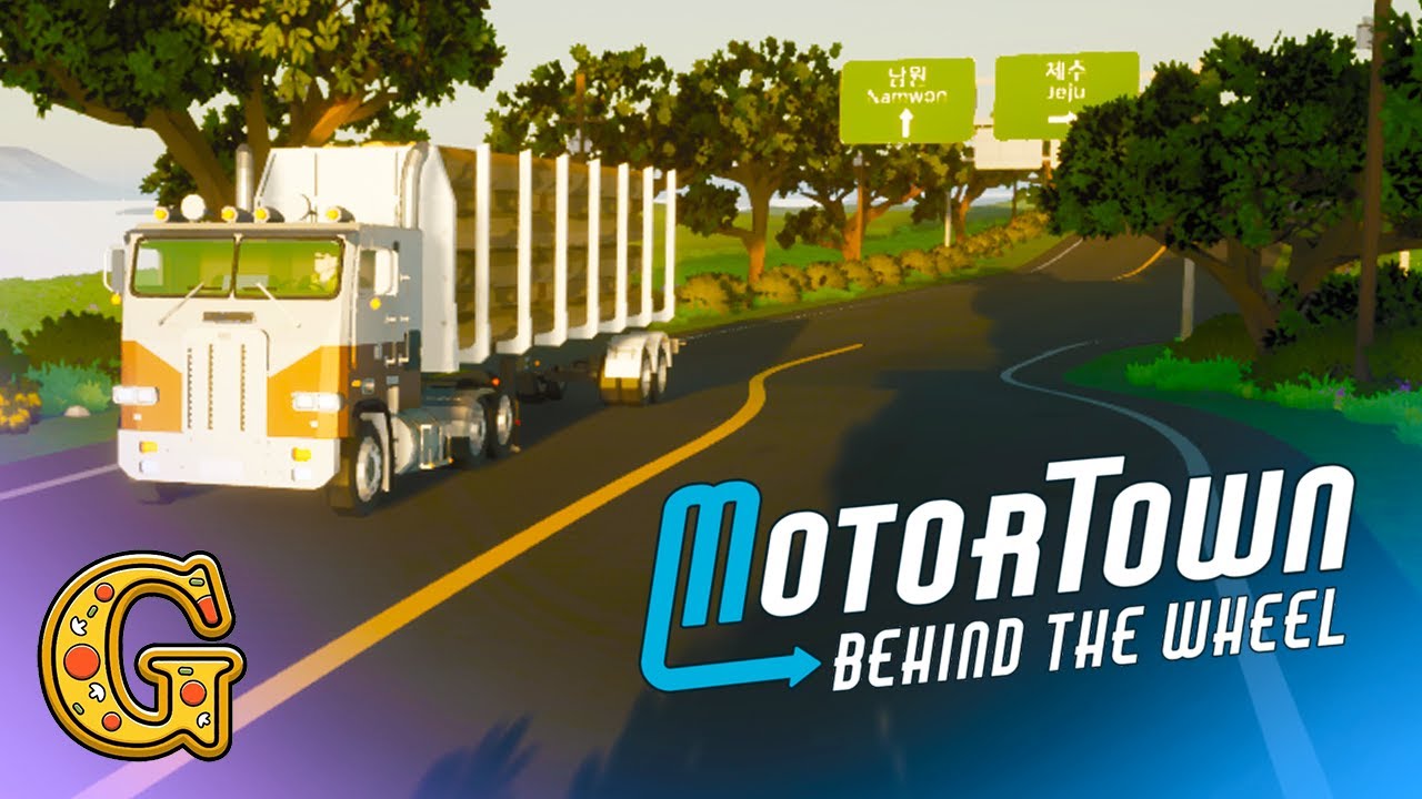 Delivering LOGS in MOTOR TOWN! [Motor Town: Behind the Wheel Gameplay ...