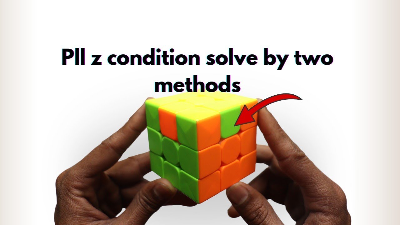 Solve this Pll z case by two methods / #cubers #rubikscube #cube # ...