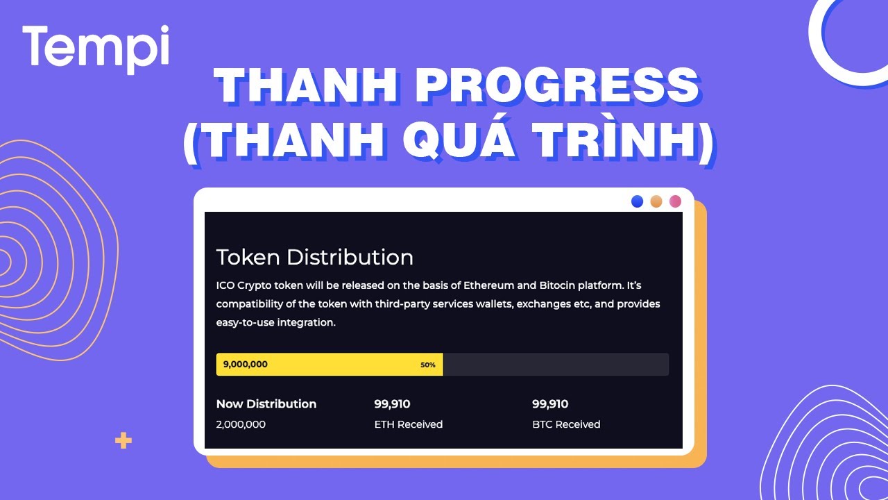 Hướng dẫn chèn thành Progress trên Tempi - YouTube