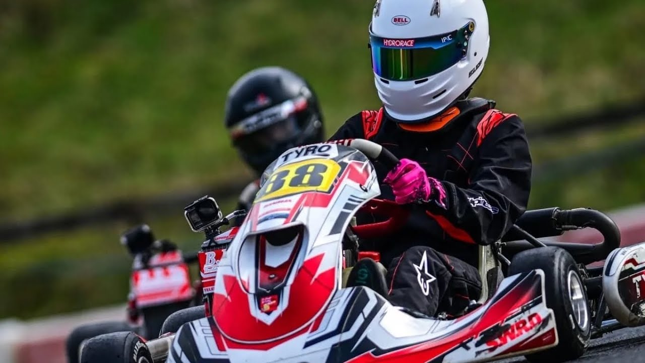 Shenington onboard - Junior Rotax (Wright chassis) - YouTube