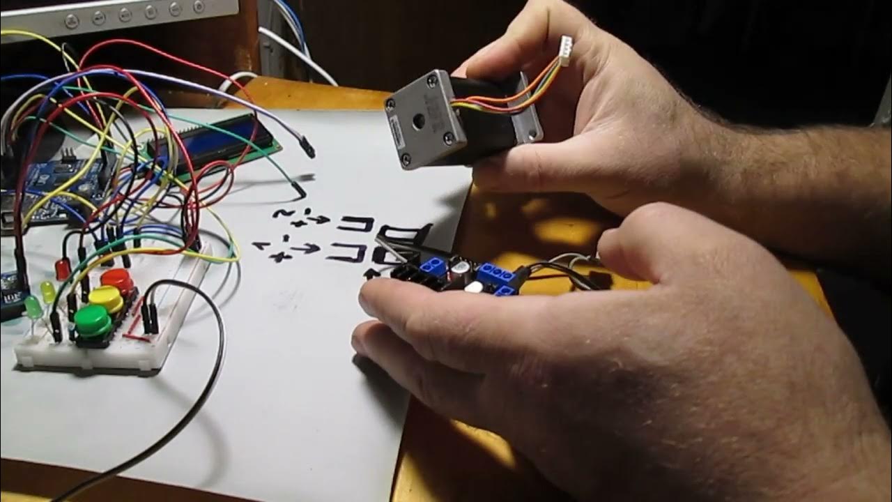 Землянка программирование Харьковская область ардуино Arduino принцип работы шагового