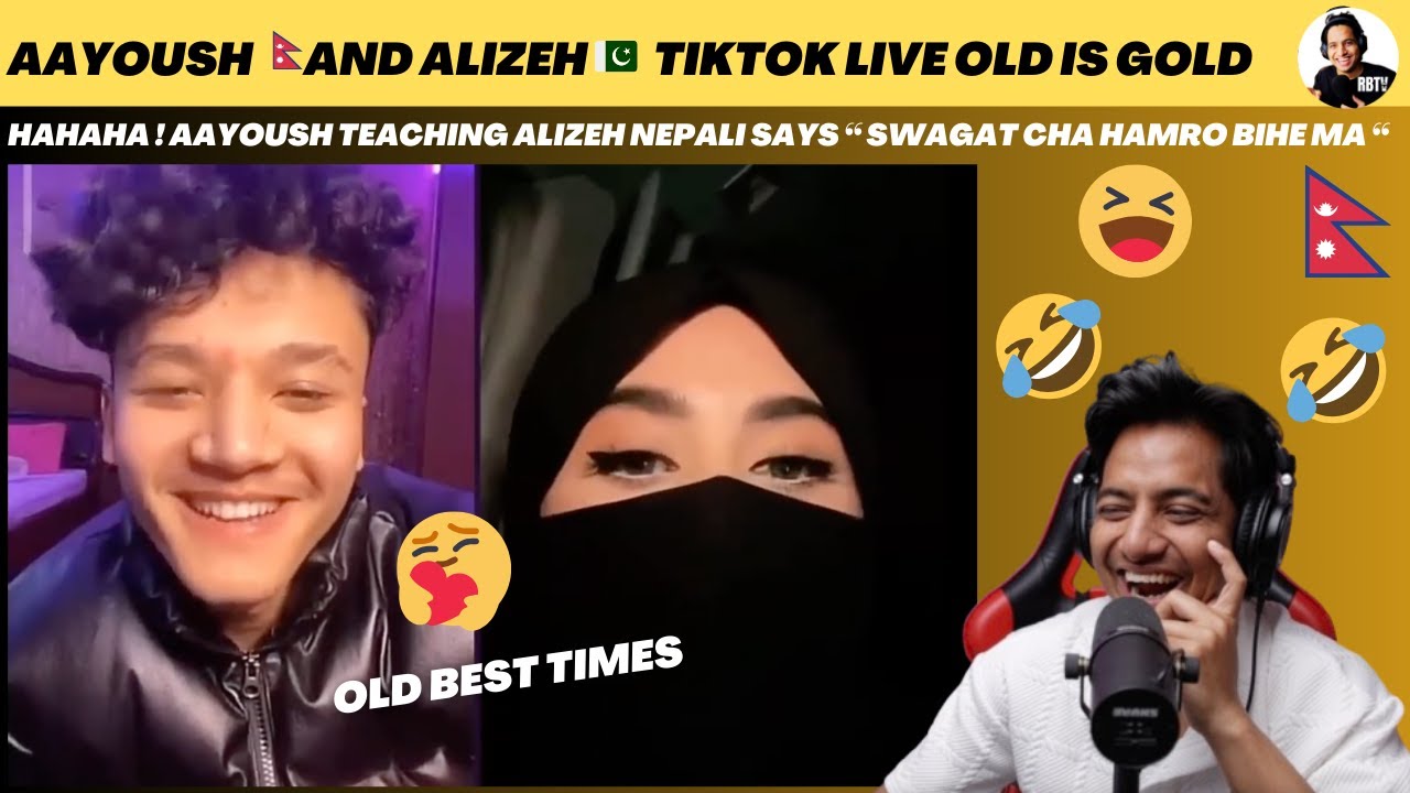 HAHA 😁 !!AAYOUSH PRANKS ALIZEH TEACHES HER TO SAY “ SWAGAT CHA HAMRO ...