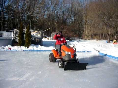 Home made Zamboni - YouTube