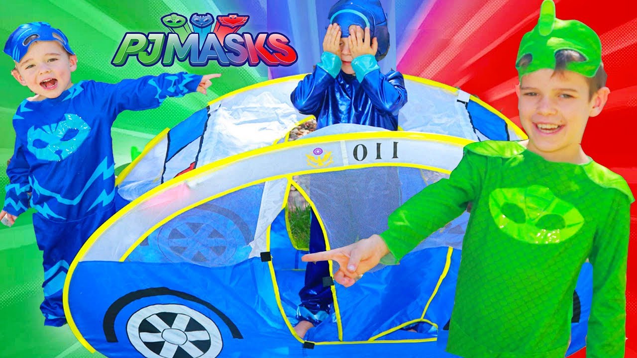 PJ Masks Episode Night Ninja in TROUBLE & TRICKS Gekko Catboy with ...