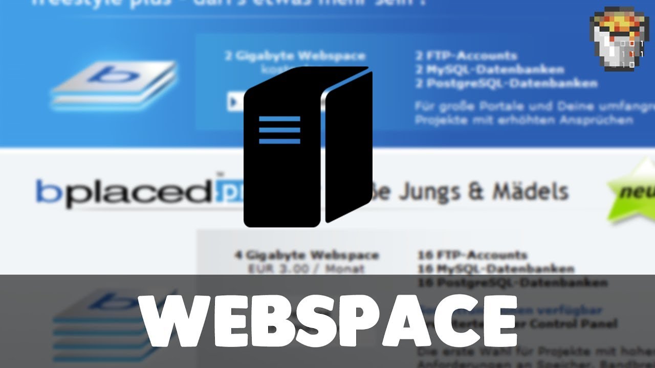 Kostenlosen Webspace bekommen mit bplaced.net - YouTube