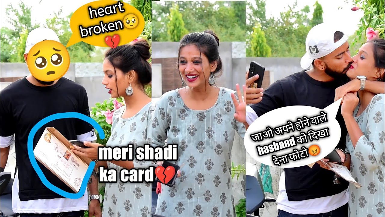 real marriage prank🥺 || prank on girlfriend gone extremely romantic ...