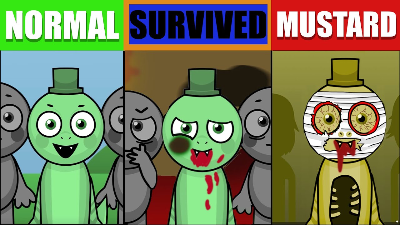 Incredibox All ABGERNY Phases NORMAL vs SURVIVED vs MUSTARD New Mode ...