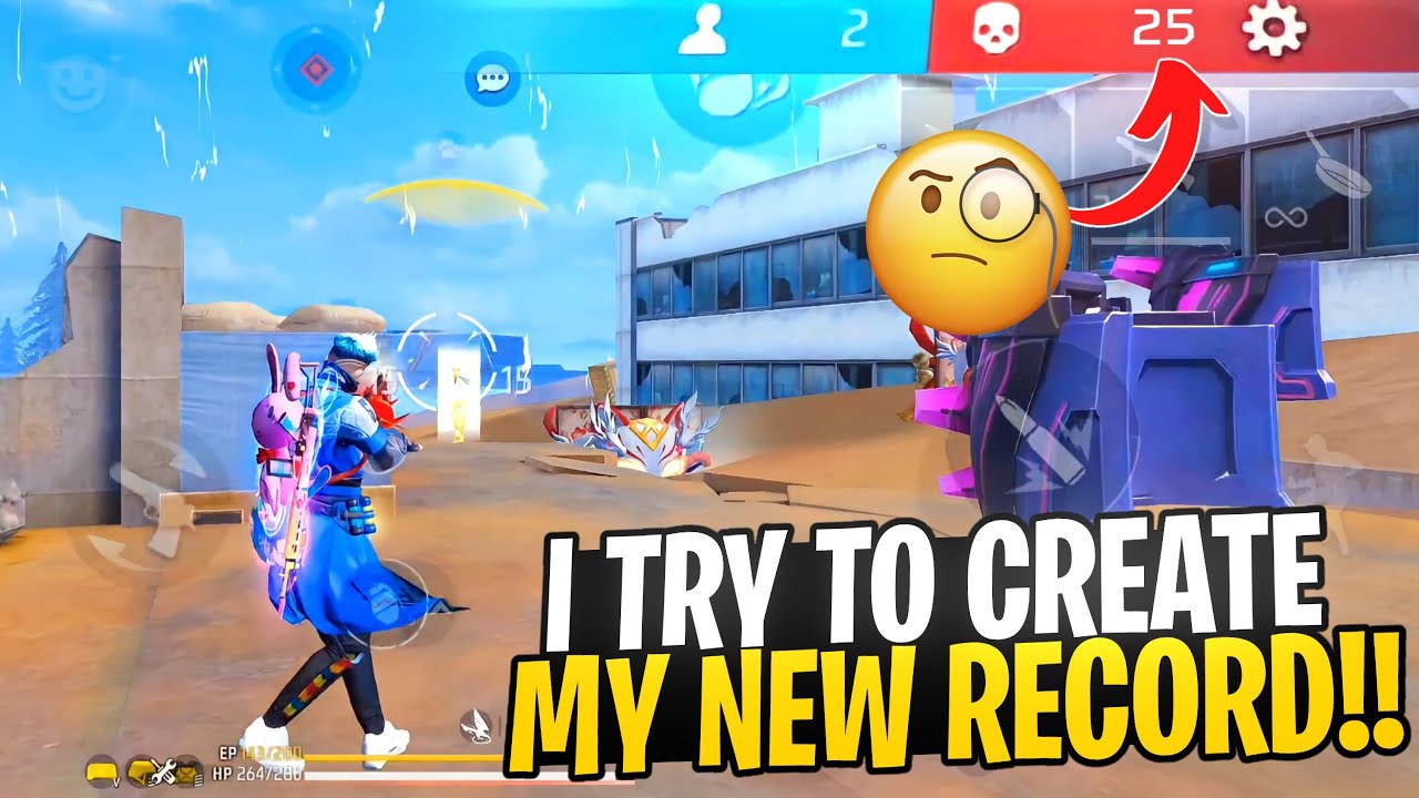 I Try to Create My Own Record *25 KILLS in Ranked Match 🤯 || Solo Rank ...