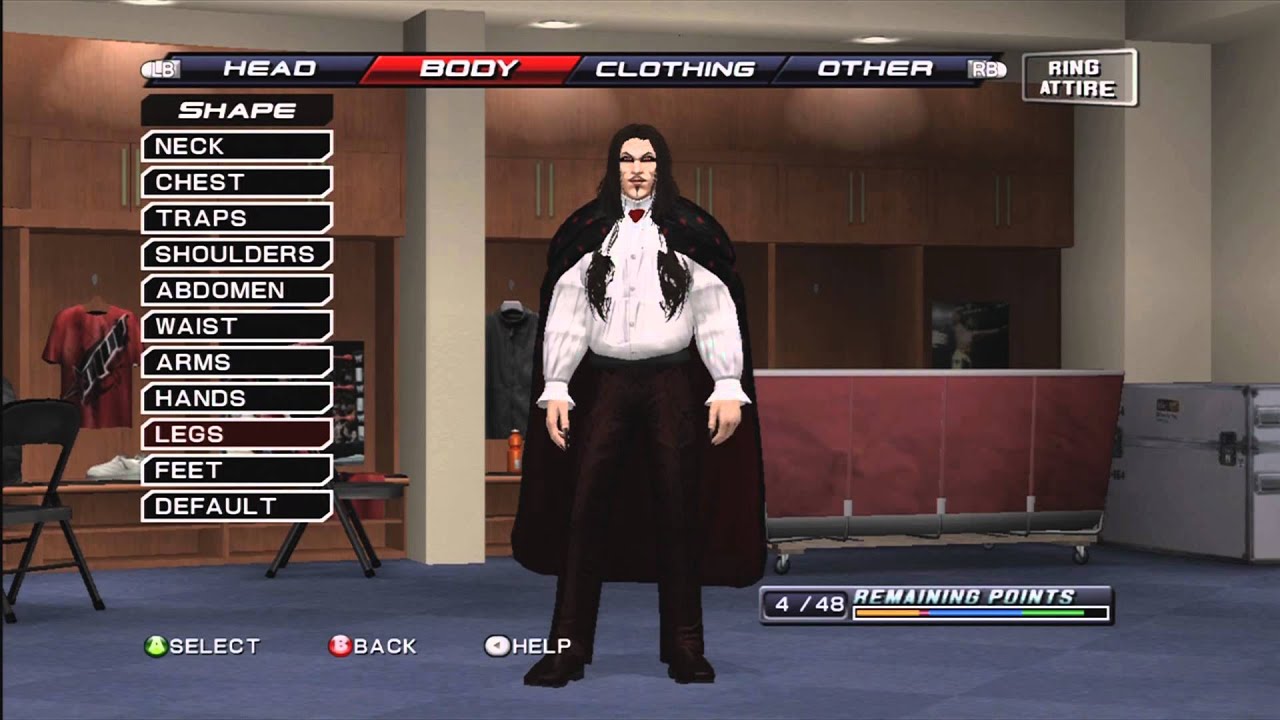 How To Make Vampire On WWE Smackdown Vs Raw 2011 ( HD ) - YouTube