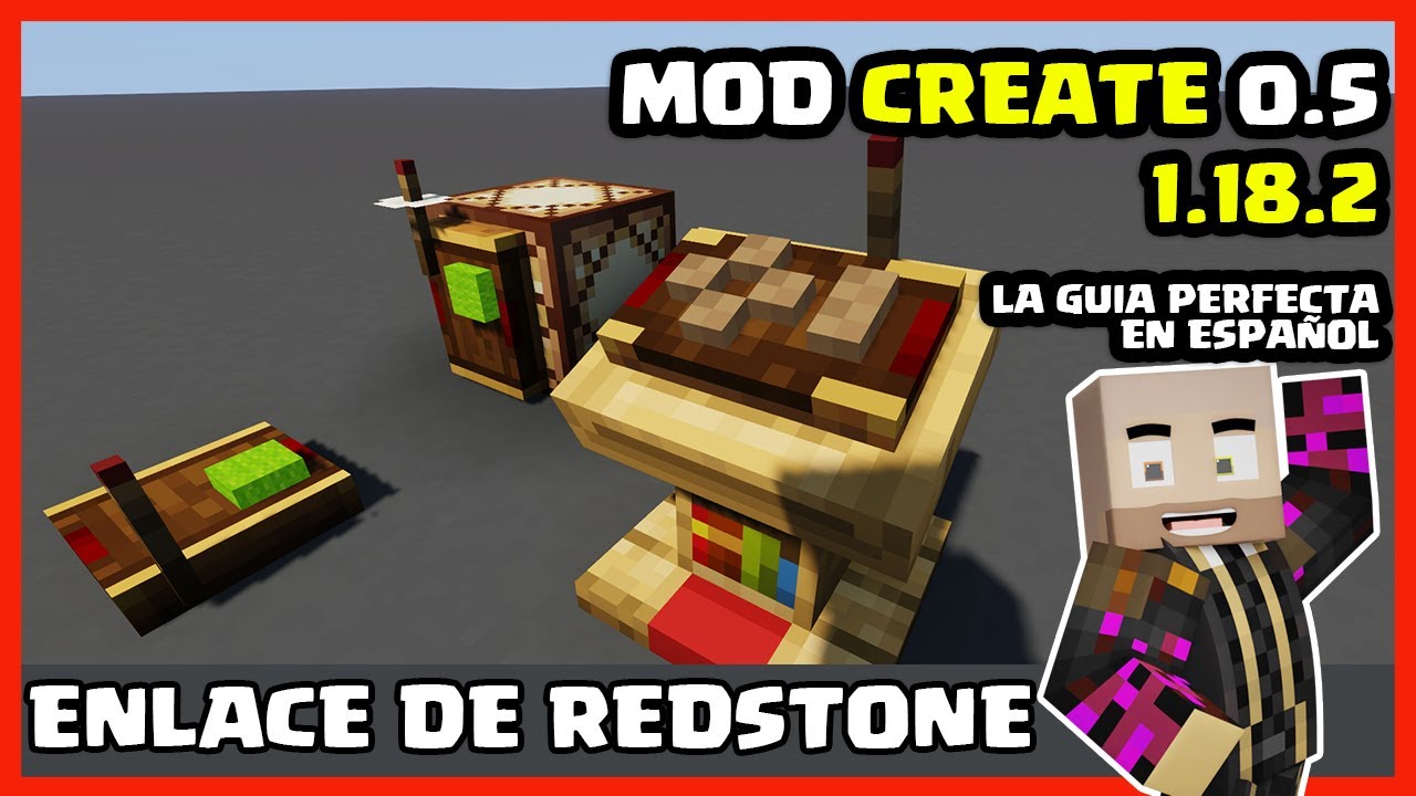 Enlace de Redstone - Mod Create 1.18.2 Tutorial Guía Básica Español ...