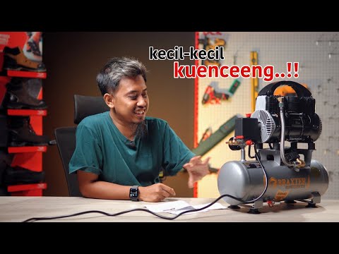 Akhirnya.. muncul juga!! - KOMPRESSOR OILLESS HIGH SPEED TERBARU BRAXTER BT0910RX 9L