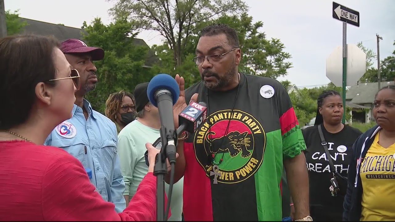 Detroit community comes together to take streets back from crime - YouTube