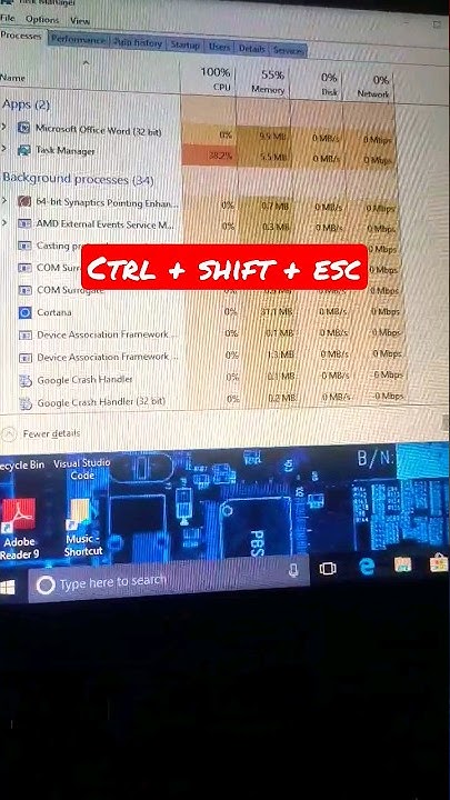 how to open task manager shortcut key laptop/pc #computer #shortcutkey ...