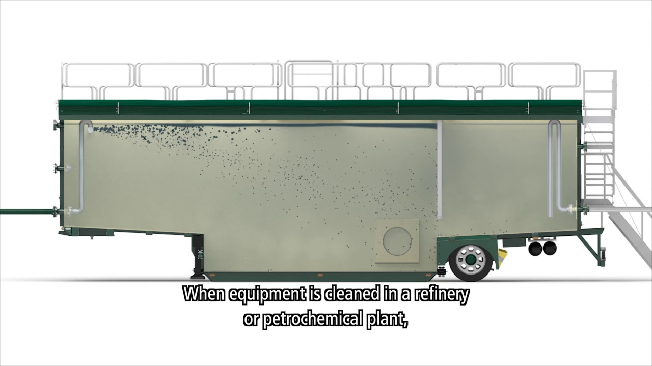 BakerCorp Europe Filtration Open Top Tank - YouTube