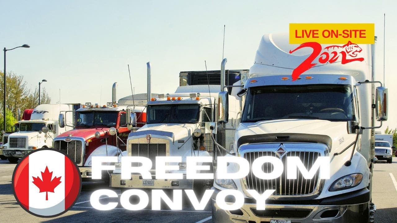 Truckers Freedom Convoy (Ottawa, Canada) January 31, 2022 - YouTube