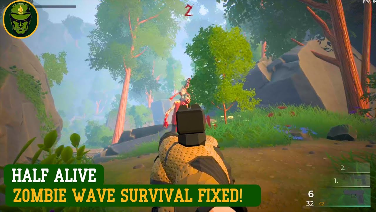 Fully Baked Zombie Wave Survival: Half Alive - YouTube