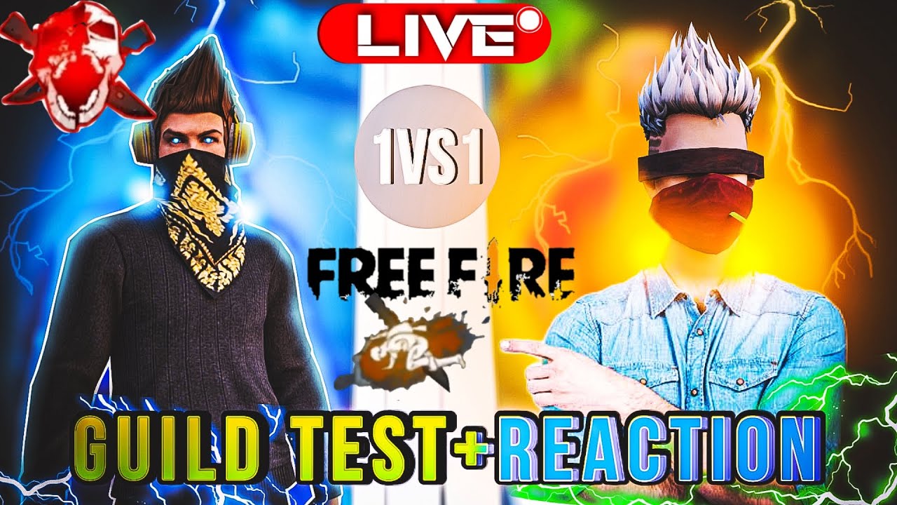 [Live] Guild Test live Turnament | FF 1vs1 Custom Guild Test | #fflive ...