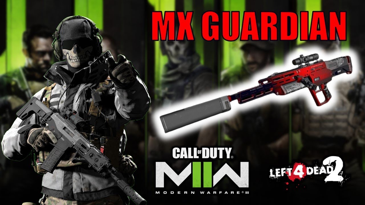 Left 4 Dead 2 Weapons Mod : MX GUARDIAN จากเกม (COD:MWII) - YouTube