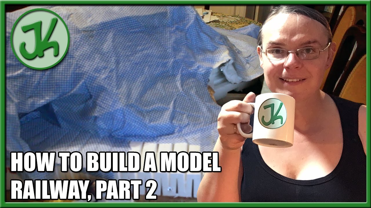 How to Build a Model Railway, part 2 Sub Terrain - YouTube
