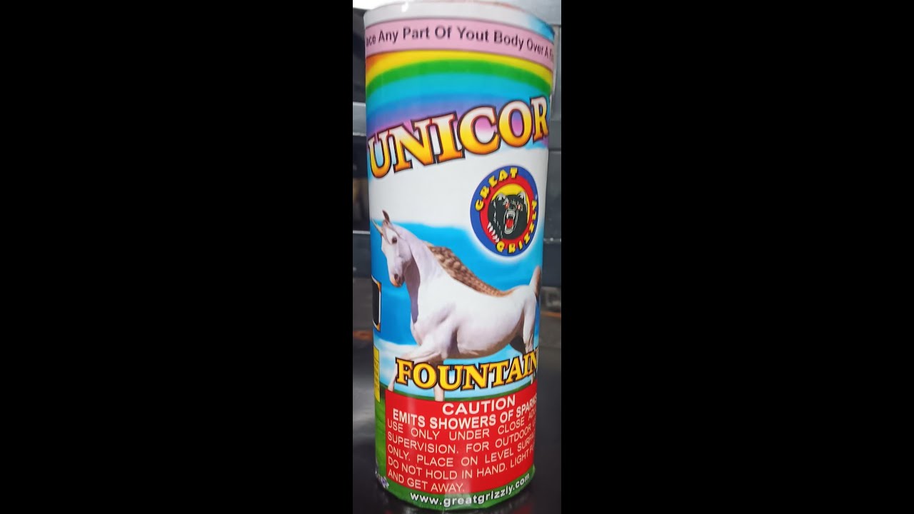 UNICORN FOUNTAIN BY (GREAT GRIZZLY FIREWORKS) FOUNTAIN FRIDAY SEASON 2 ...