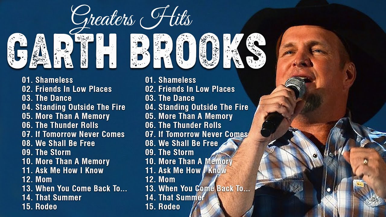 Garth Brooks Greatest Hits Full Album - Best Songs of Garth Brooks ...