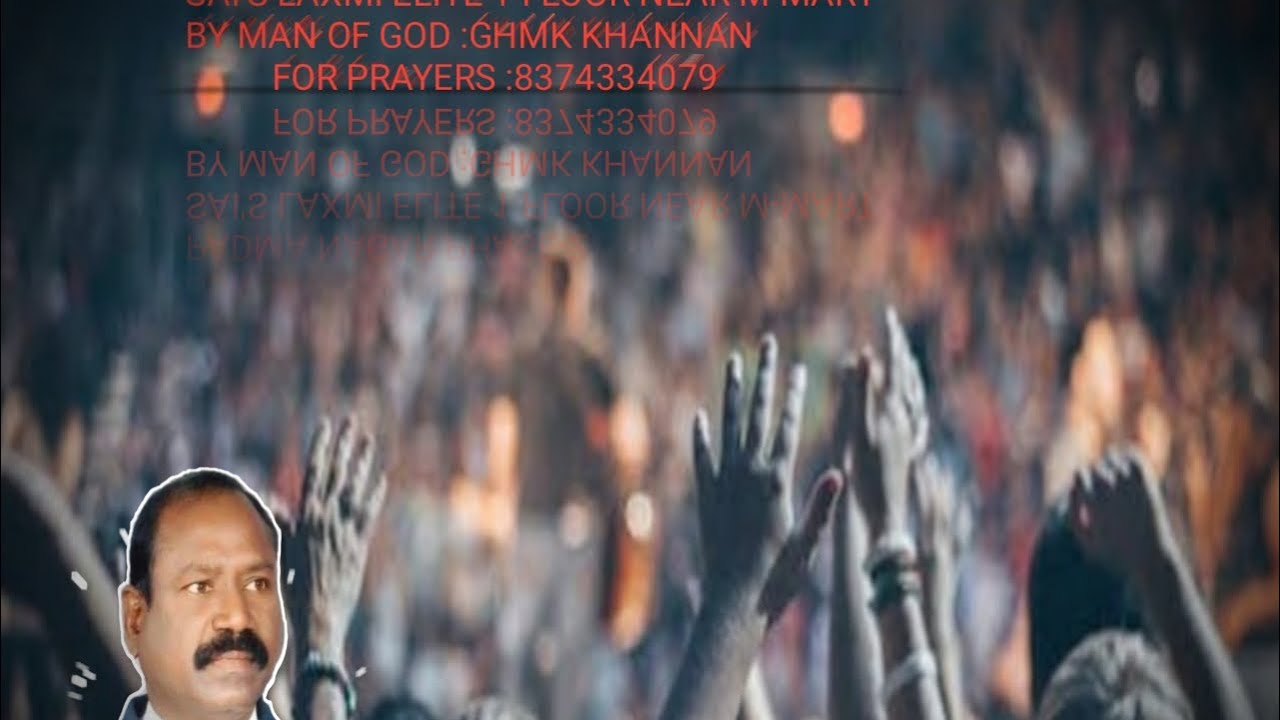 # LJMM || Sunday service with pastor GHMK Khannan || 14/05/23 - YouTube