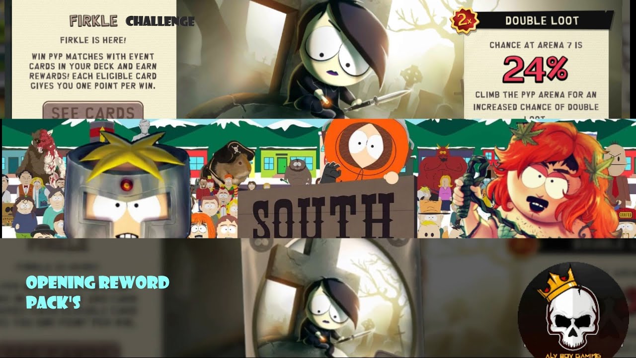 South Park - Firkle Event and Opening Team Rewords Pack's - YouTube