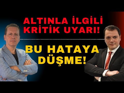 ALTINLA İLGİLİ KRİTİK UYARI! BU HATAYA DÜŞME!