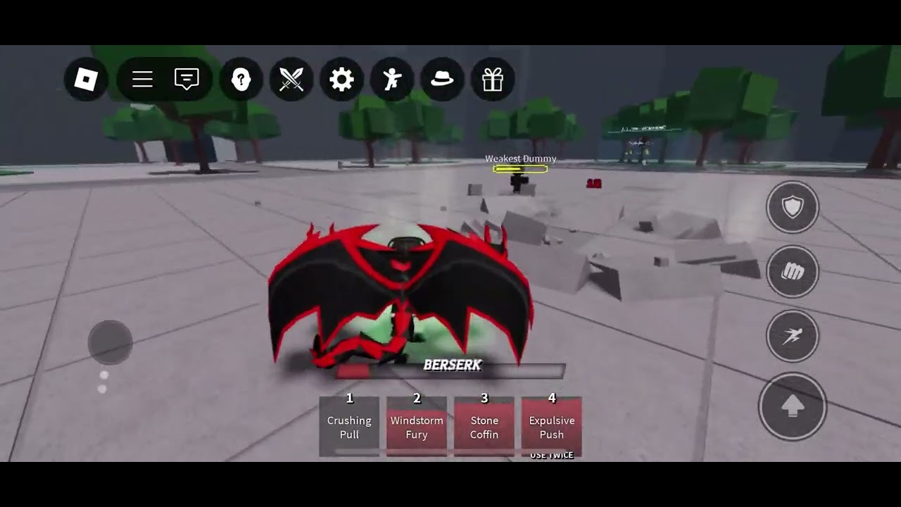 Ez TSB combos for noobs(dummy testing)##roblox #TSB#edit #robloxedit # ...