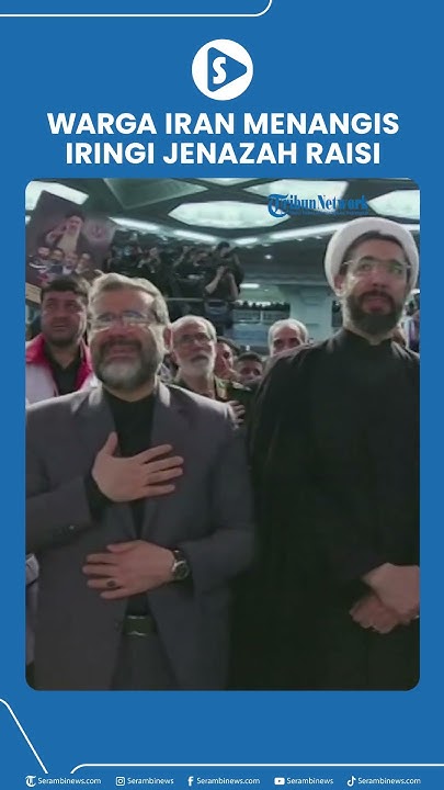 Warga Iran Menangis Iringi Jenazah Raisi - YouTube