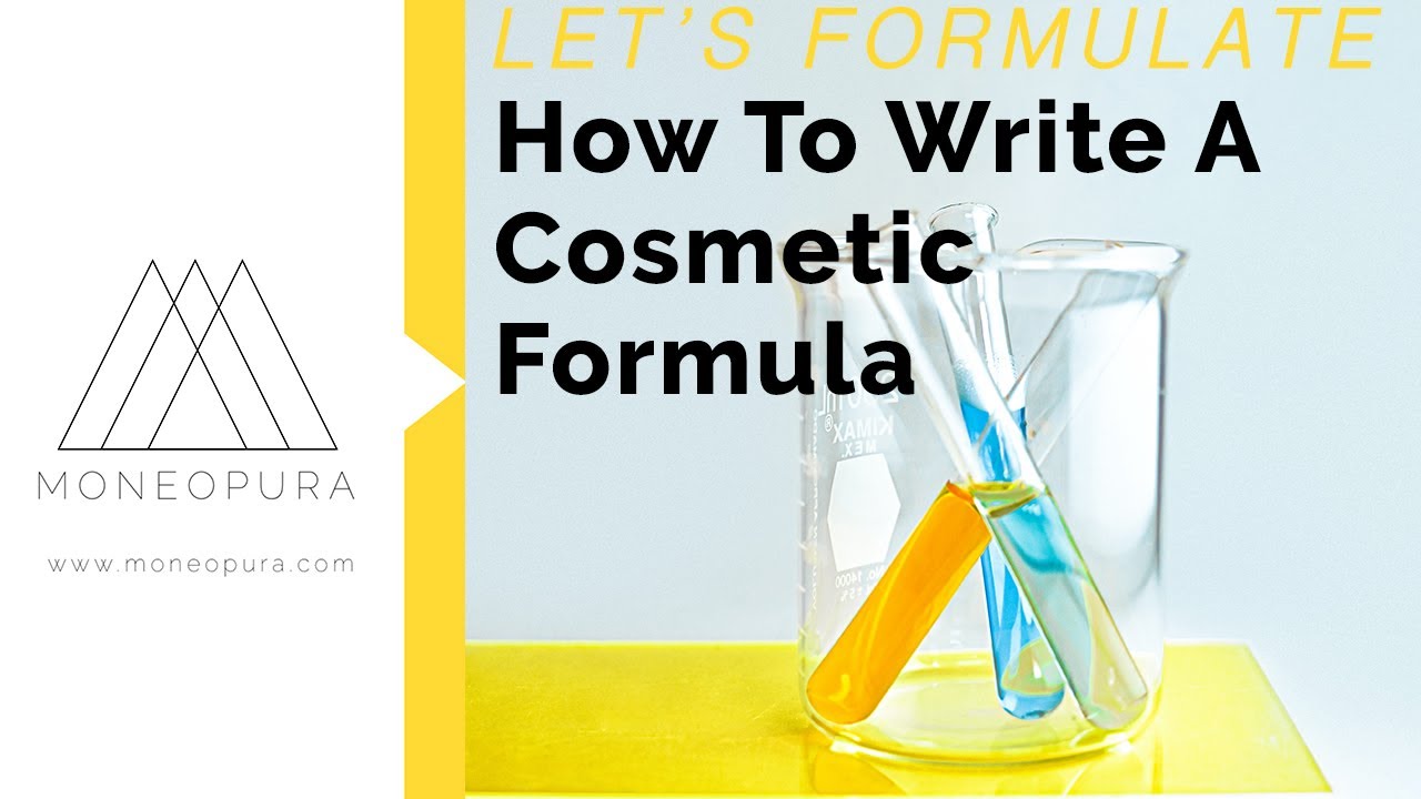 Basic Face Cream Formula - How To Write A Cosmetic Formula - How to ...