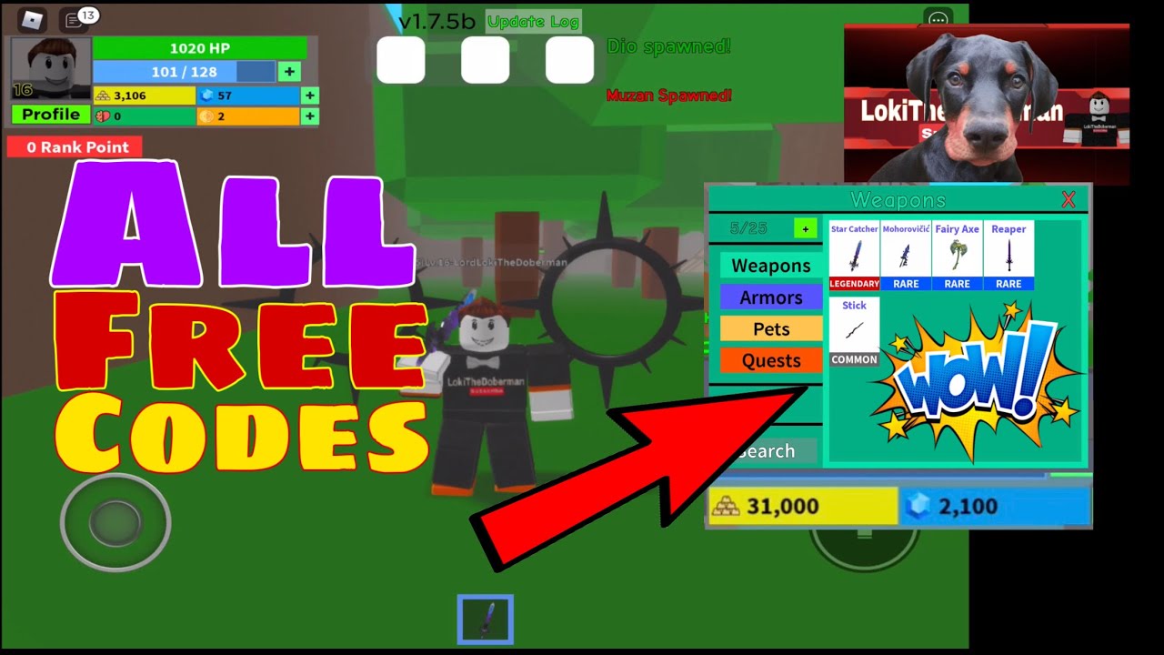 *NEW* ALL WORKING FREE CODES LEGEND RPG 2 gives FREE Gems FREE Boost ...