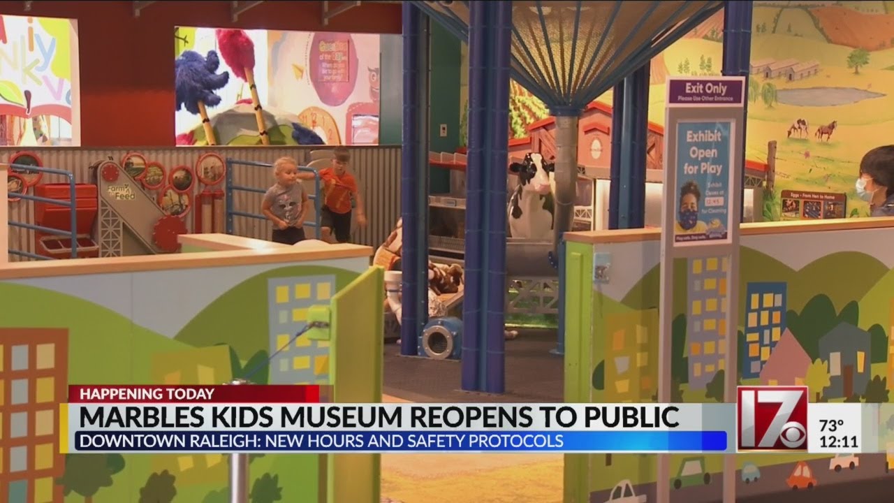Marbles Kids Museum officially reopens - YouTube