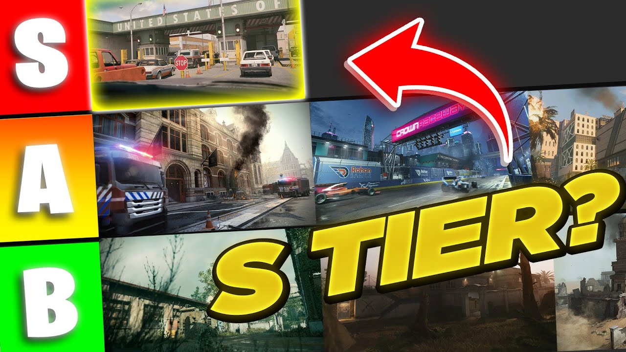 The Official MW2 Map Tier List - YouTube