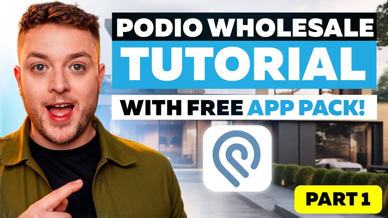 FREE Podio Setup Tutorial for Real Estate Wholesalers 2025 - Part 1 - YouTube