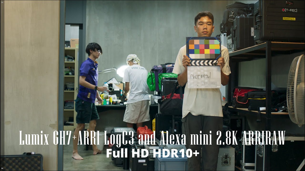 Panasonic Lumix GH7+ARRI LogC3 and Alexa mini 2.8K ARRIRAW in Full HD ...