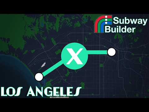 I Built Nandert’s X Line in Subway Builder