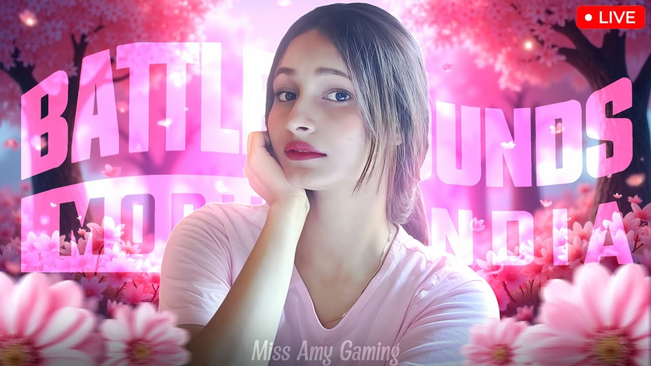 AMY IS LIVE | MISS AMY GAMING | GIRL GAMER | BGMI - YouTube