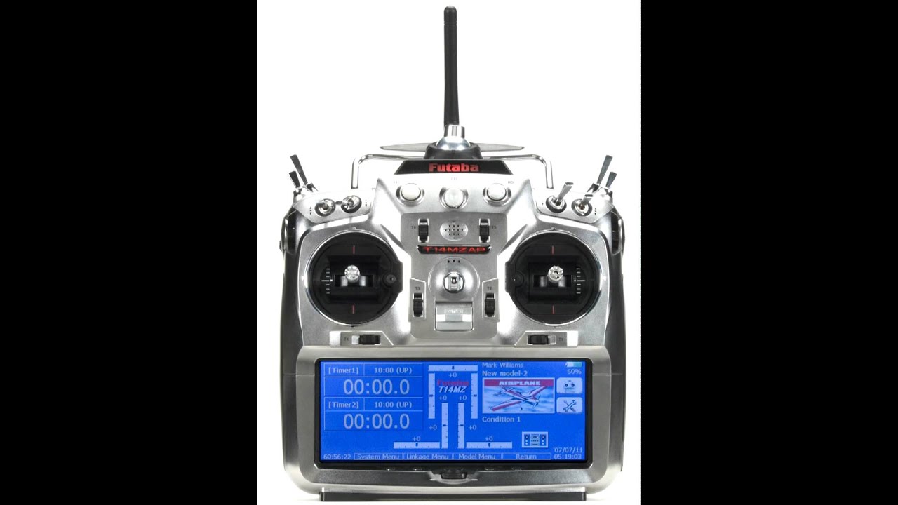 Futaba 14MZAP 14-Channel PCM-R5114DPS Rx 72MHz Mode 2 - YouTube