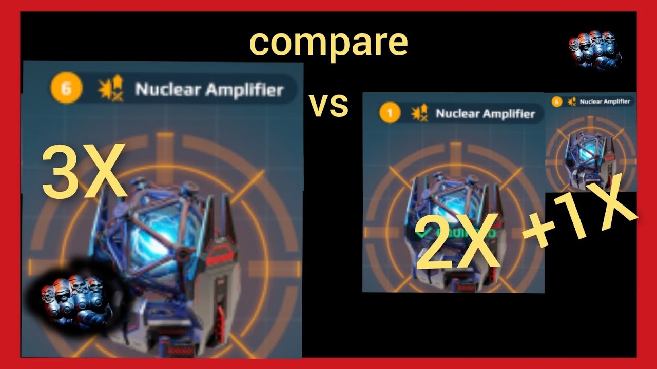 compare Nuclear Amplifier in War Robots - YouTube
