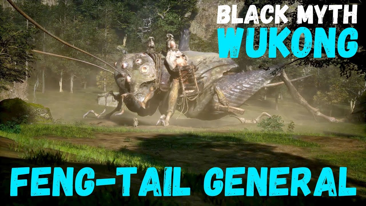How to beat the Feng-Tail General Boss in Black Myth WuKong! # ...