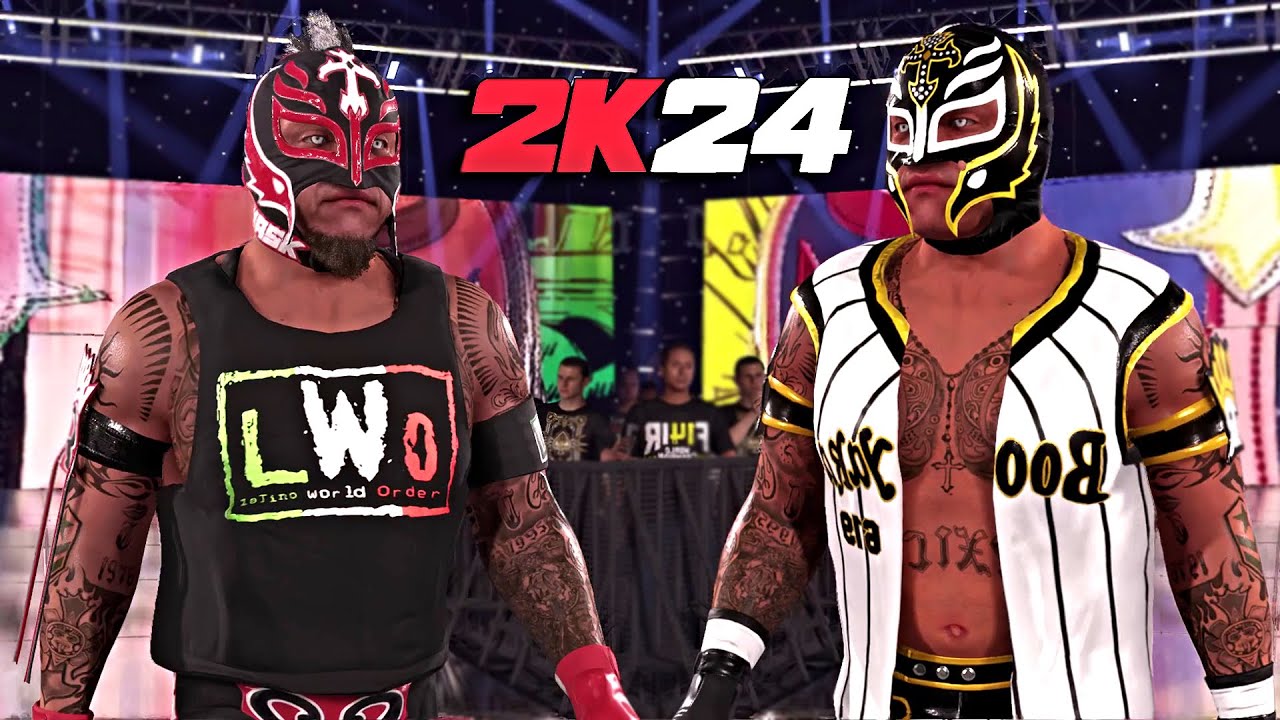 WWE 2K24 REY MYSTERIO Call Of Duty Model : WWE 2K MODS - YouTube
