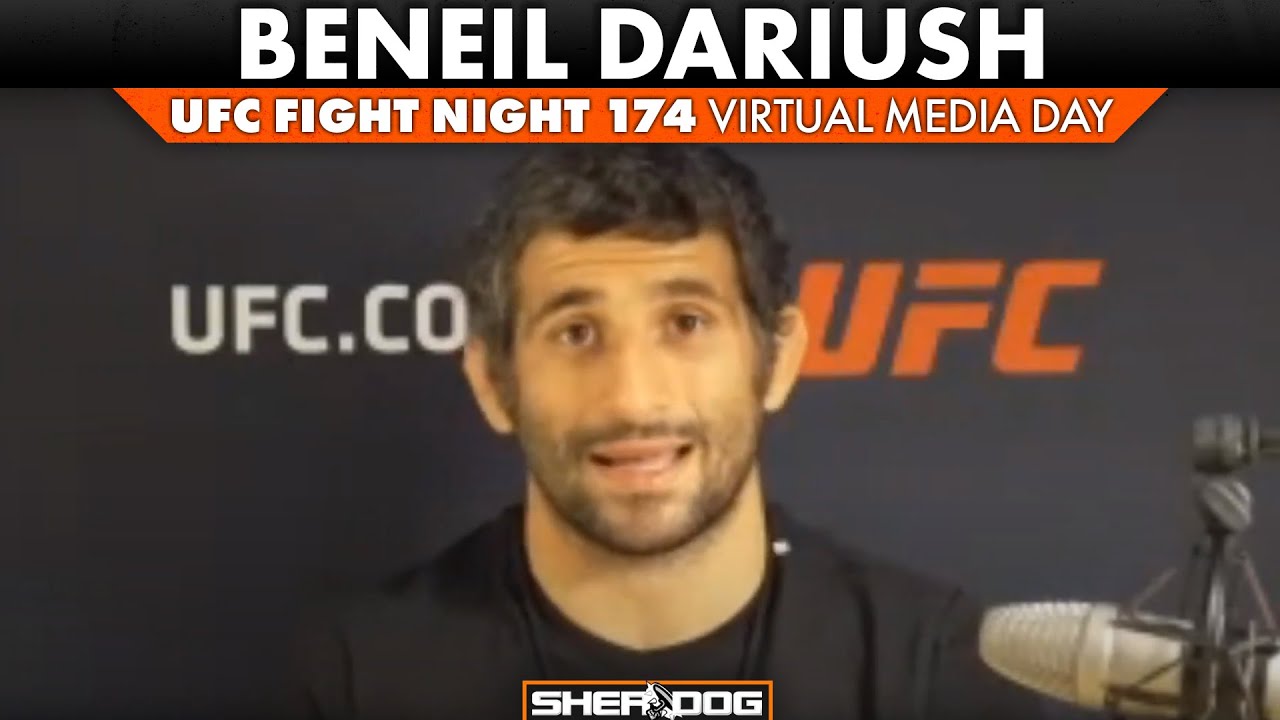 Beneil Dariush - UFC Fight Night 174 Virtual Media Day Interview - YouTube