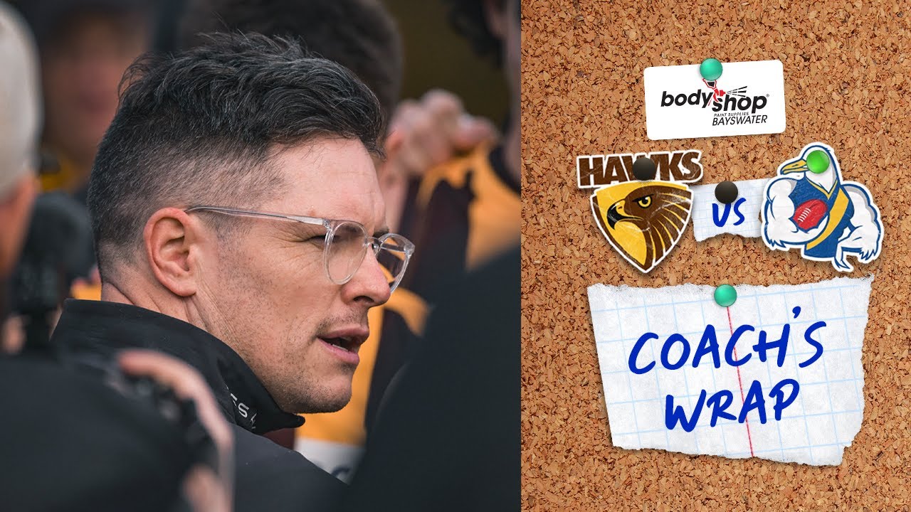 Round 18 Coach's Wrap: Box Hill def. Williamstown - YouTube