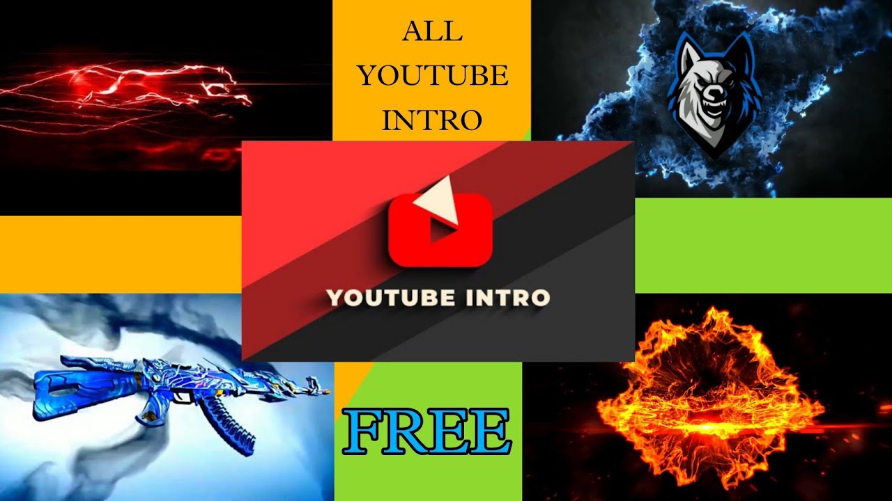 How To Make YouTube INTRO And Outro🔥|| YouTube INTRO केसे बनाए💯 ...