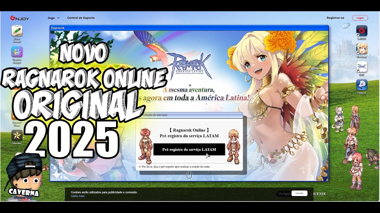 RAGNAROK LATAM: NOVO SERVIDOR ORIGINAL ONLINE 2025 COMECE BEM CRIANDO SUA CONTA +DICA SOBRE ...