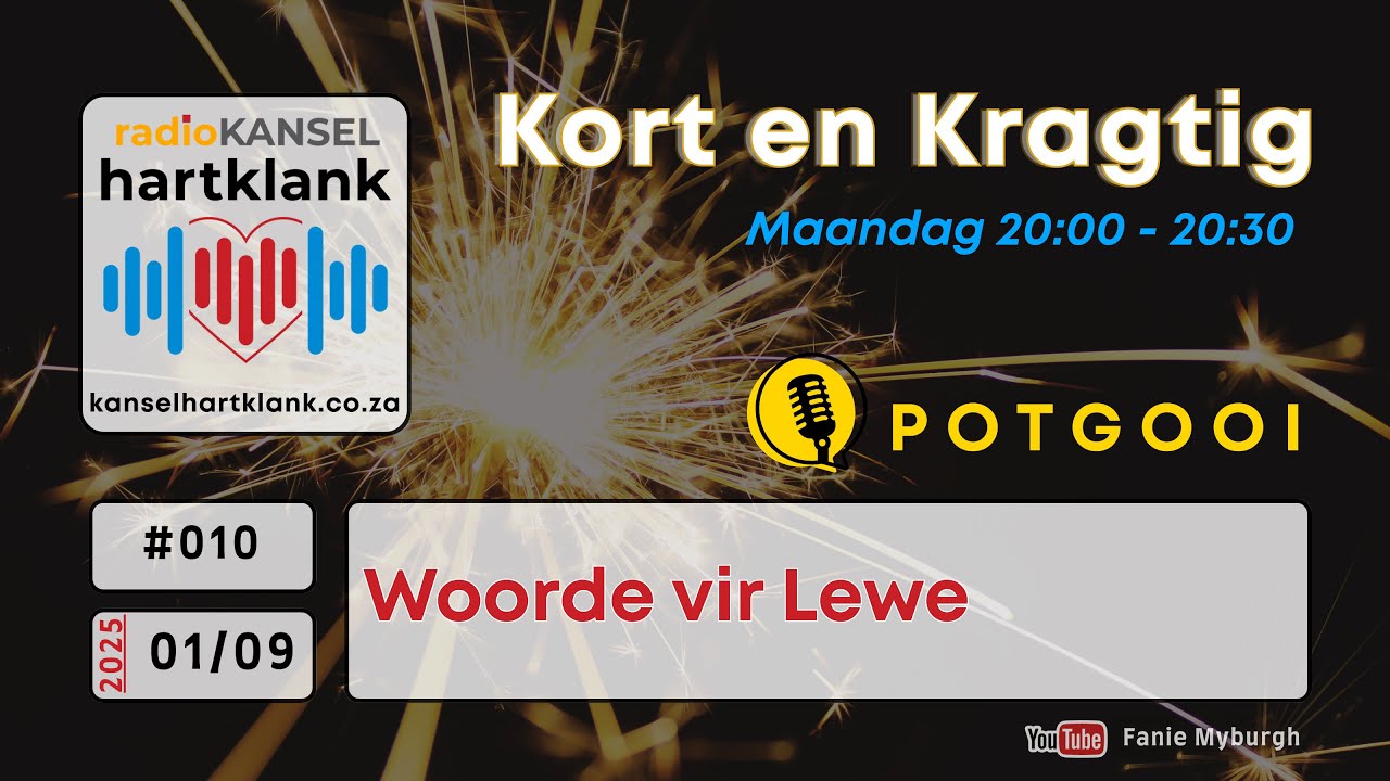 Woorde vir Lewe | Ep10 | Radiokansel Hartklank - YouTube